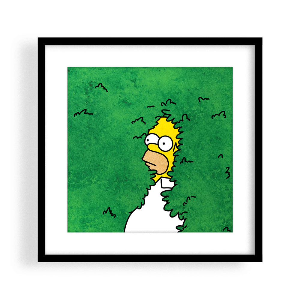 Homer im Busch - Das Meme - Klebe Pixi – ichbingelb.com